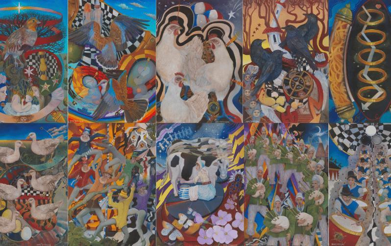 A Psychedelic Odyssey into The Twelve Days of Christmas | College of ...